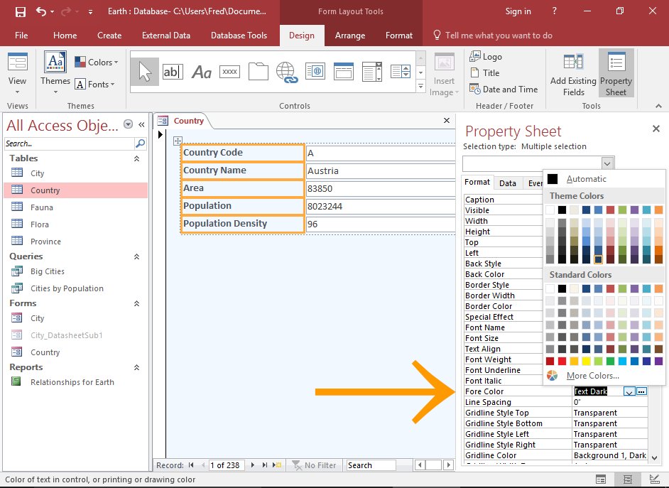 How to Create a Blank Form in Access 2016
