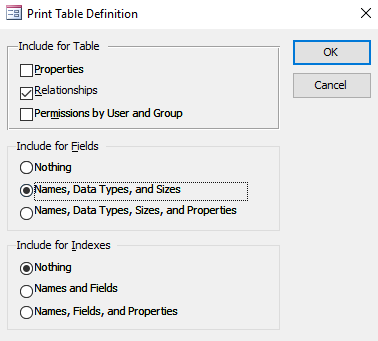 How to use the Database Documenter in Access