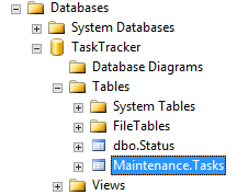 SQL Server 2014 - Database Schemas