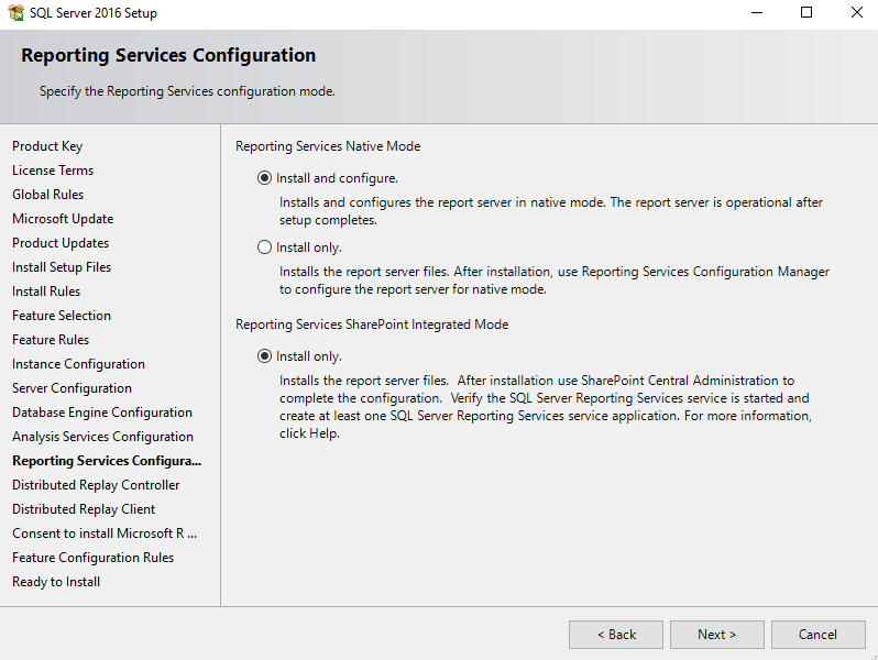 SQL Server 2016 Installation with Screenshots